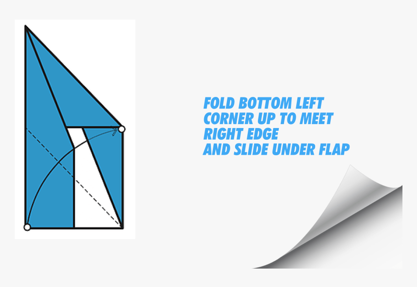Paper For Water How To Make - Triangle, HD Png Download , Transparent ...