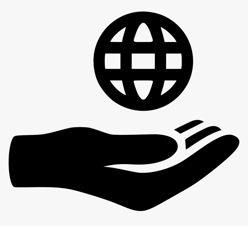 - Language Icon Vector , Png Download - Hand Globe Icon Png ...