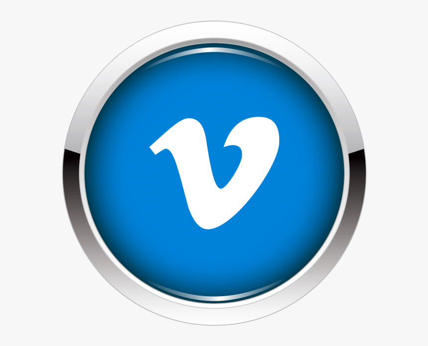 Vimeo Icon Button Png Image Free Download Searchpng - Vimeo Button Png, Transparent Png ...