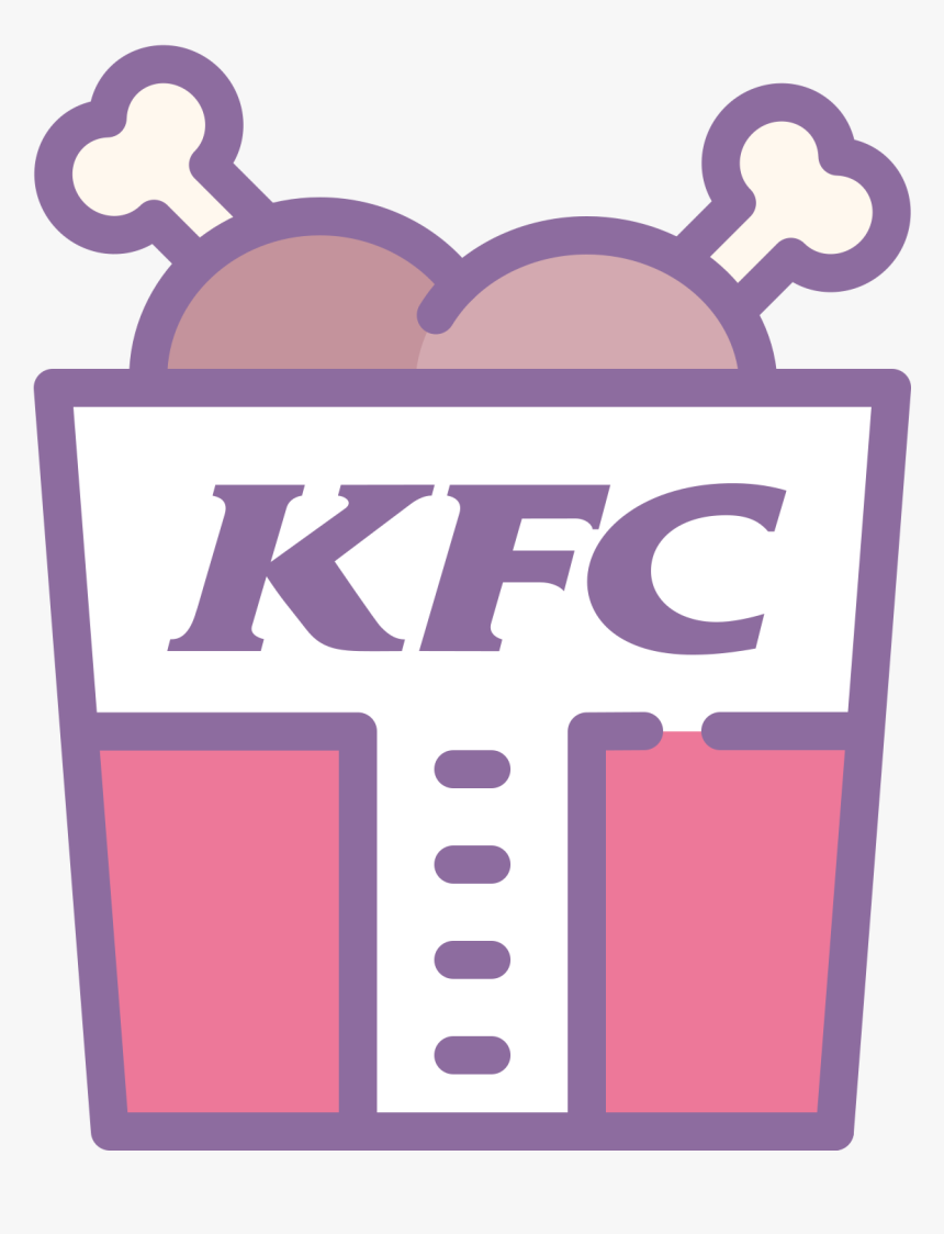 Cute Outline Icon - Kfc Logo White Png, Transparent Png , Transparent ...