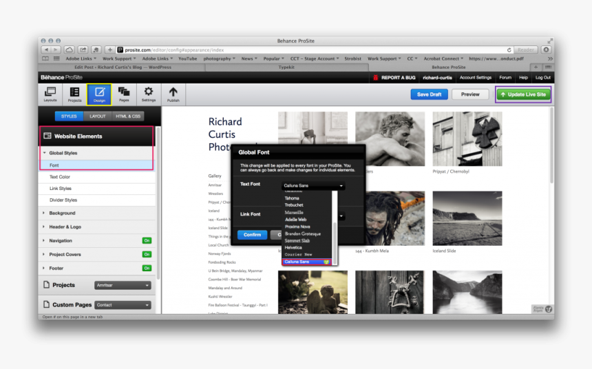 Screen Shot 2014 01 03 At - Behance Prosite, HD Png Download ...
