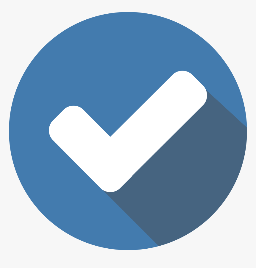 Blue Tick Icon - Success Icon Png, Transparent Png , Transparent Png ...