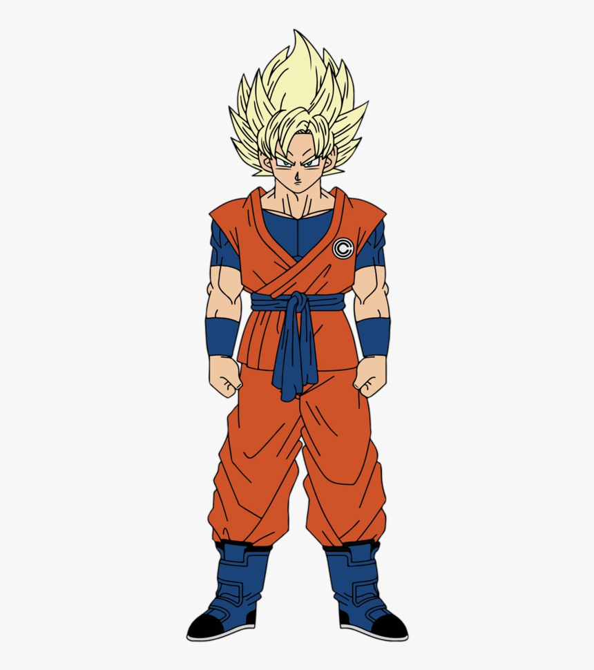 Base Goku - Cartoon, HD Png Download , Transparent Png Image - PNGitem