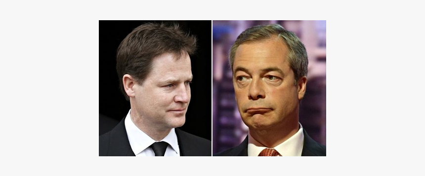 Nick Clegg Vs Nigel Farage - Nigel Farage As A Frog, HD Png Download ...