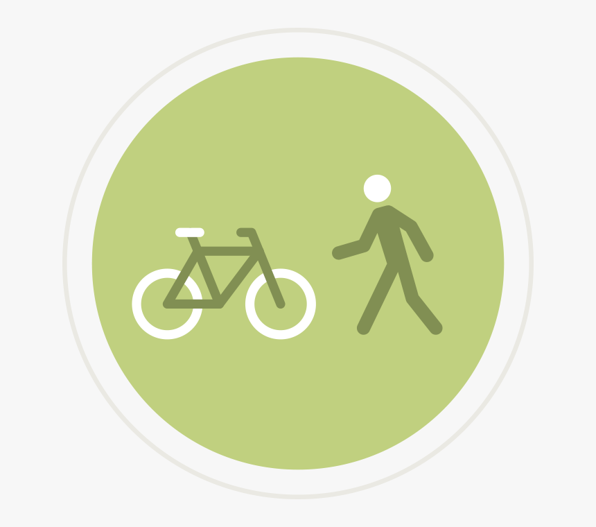 Bike And Walk Icon, HD Png Download , Transparent Png Image - PNGitem