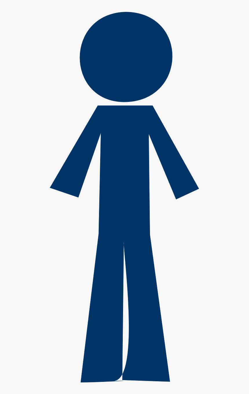 Stick Person Png -user Stick Man Person Navy Blue Png - Navy Blue Stick ...