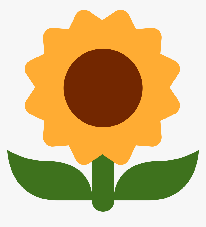 Sunflower Emoji Png Transparent , Png Download - Sunflower Emoji ...