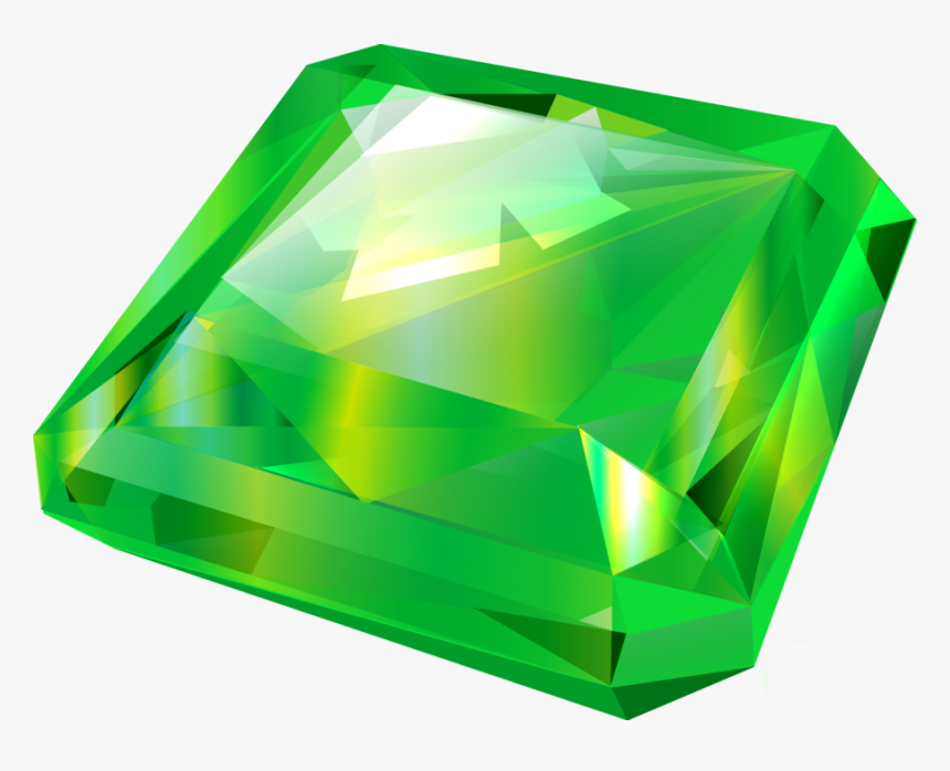 Diamond Emerald - Transparent Background Transparent Emerald, HD Png ...