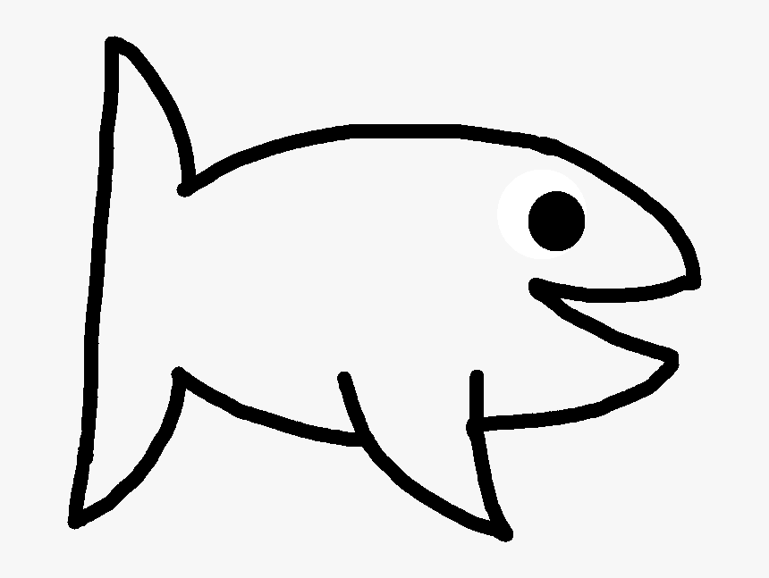 Transparent One Fish Two Fish Png - Drawing, Png Download , Transparent ...