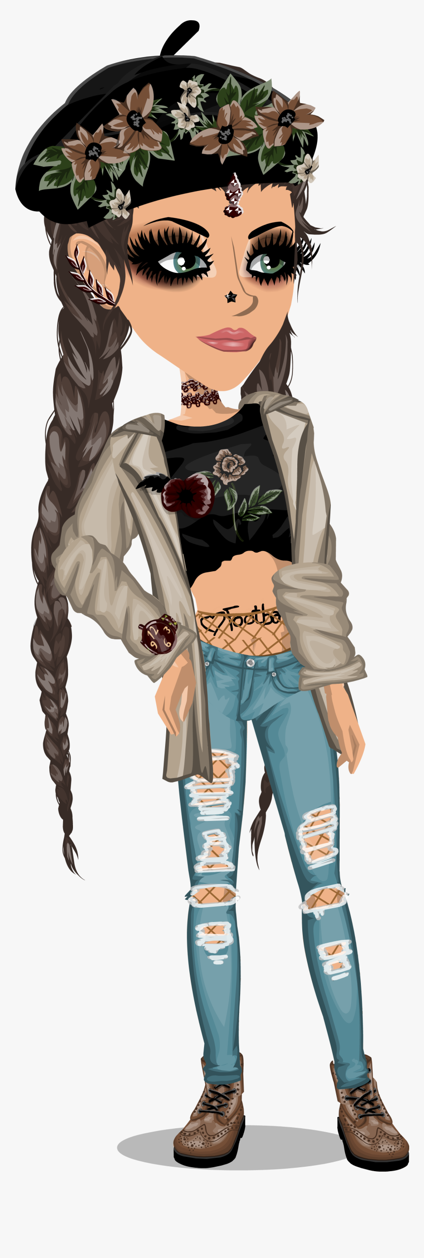 Clip Art Don T Copy Please - Cute Msp Outfits 2018, HD Png Download ...