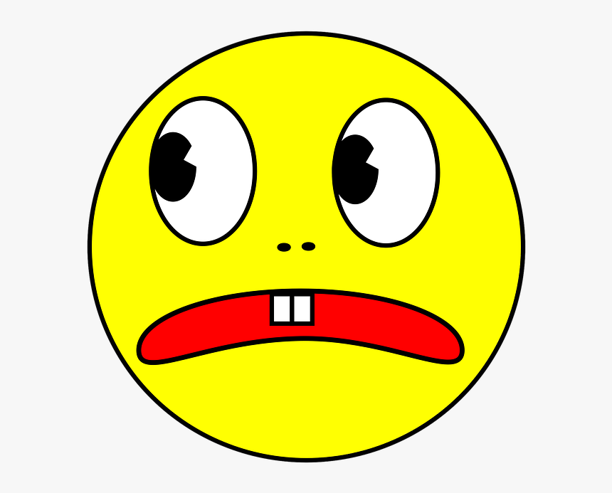 Head, Cartoon, Lovely, Face, Funny, Design, Bad Mood - Smiley, HD Png ...