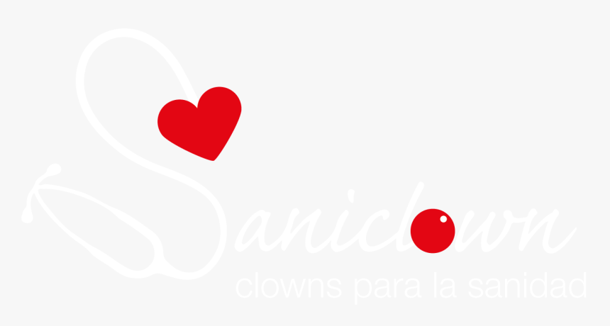 Saniclown Logo Blanco - Heart, HD Png Download , Transparent Png Image ...