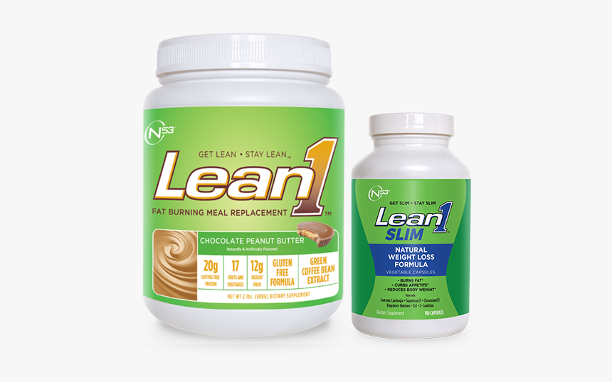 Lean 1 Meal Replacement, HD Png Download , Transparent Png Image - PNGitem