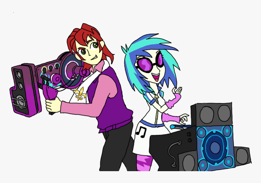 Human Dj Pon3 And Octavia, HD Png Download , Transparent Png Image ...