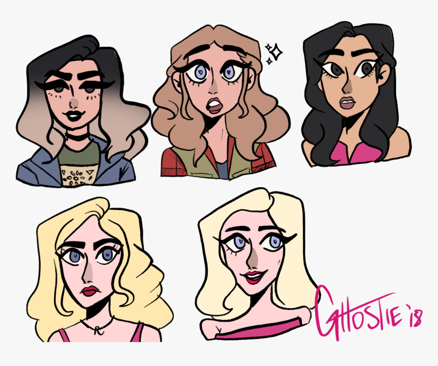 Mean Girl Cartoon Characters