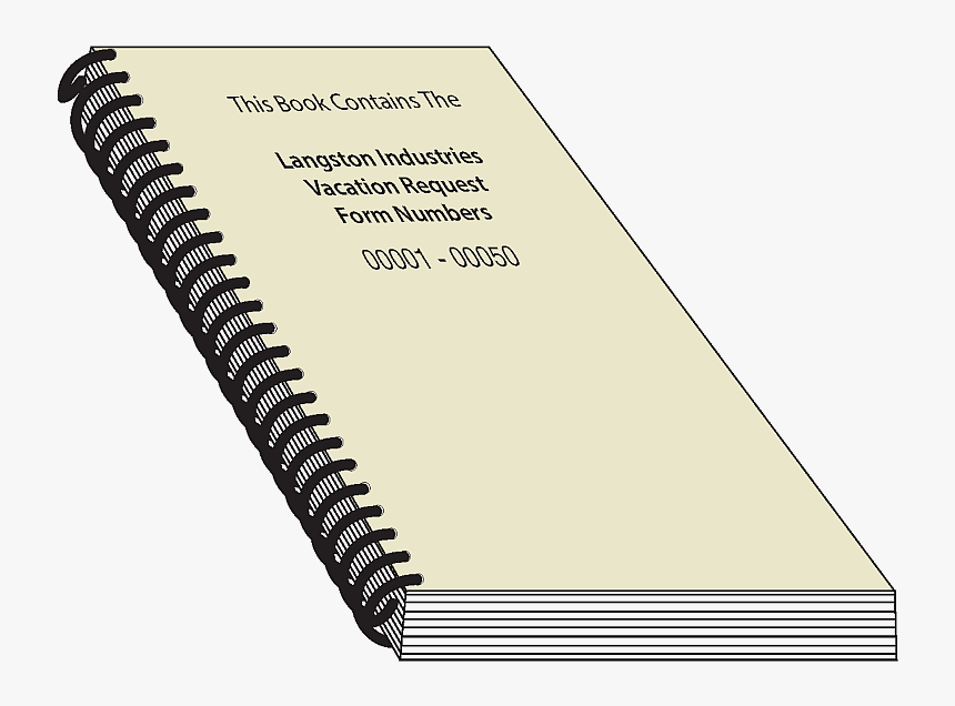 Loose From The Book - Spiral Binding Books Png, Transparent Png ...