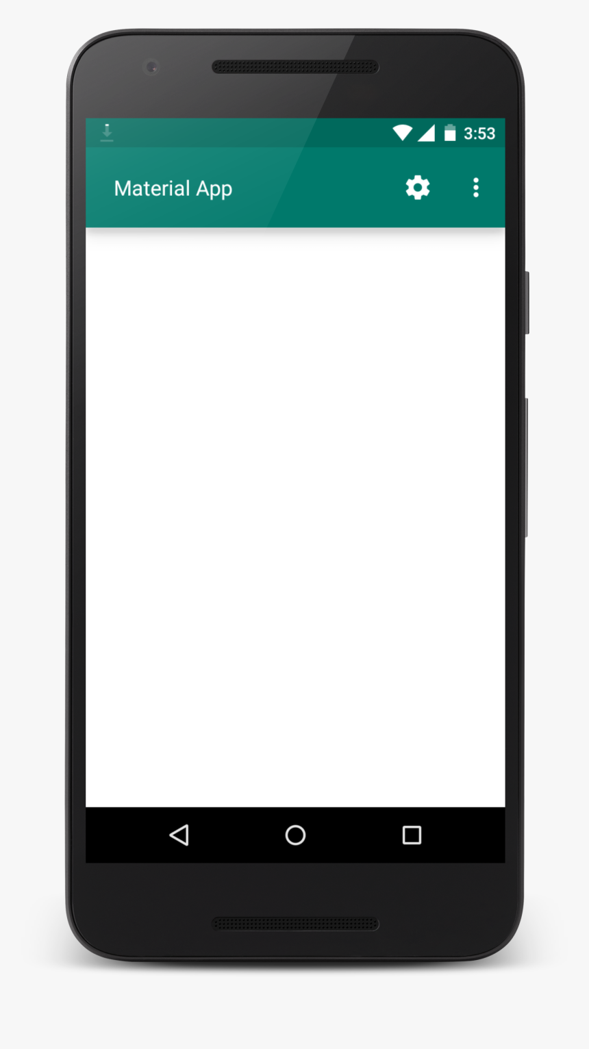 Smartphone Material Design Png, Transparent Png , Transparent Png Image ...