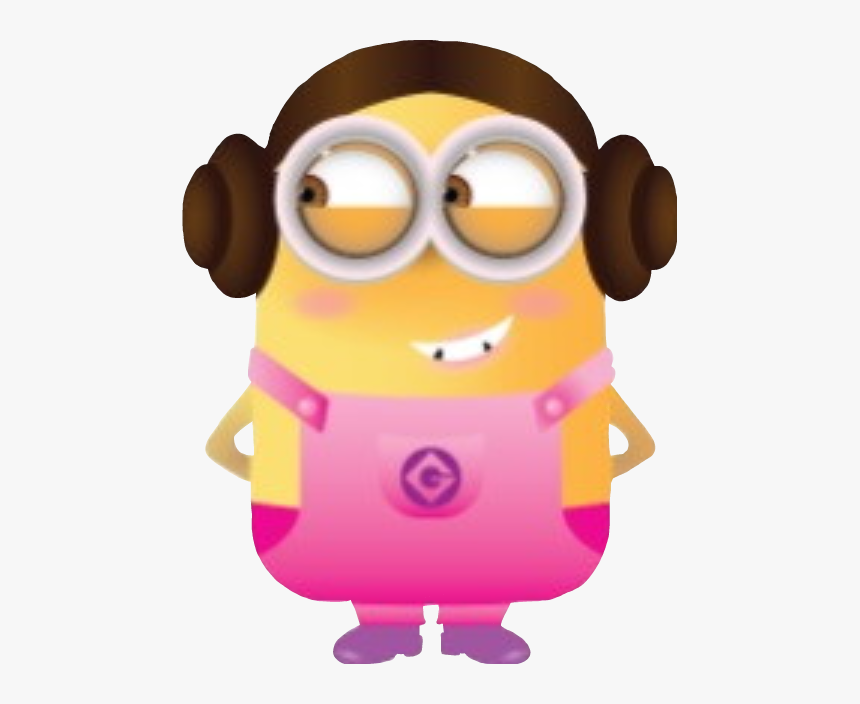 Girl Minion Png - Minion Pink Png, Transparent Png , Transparent Png ...