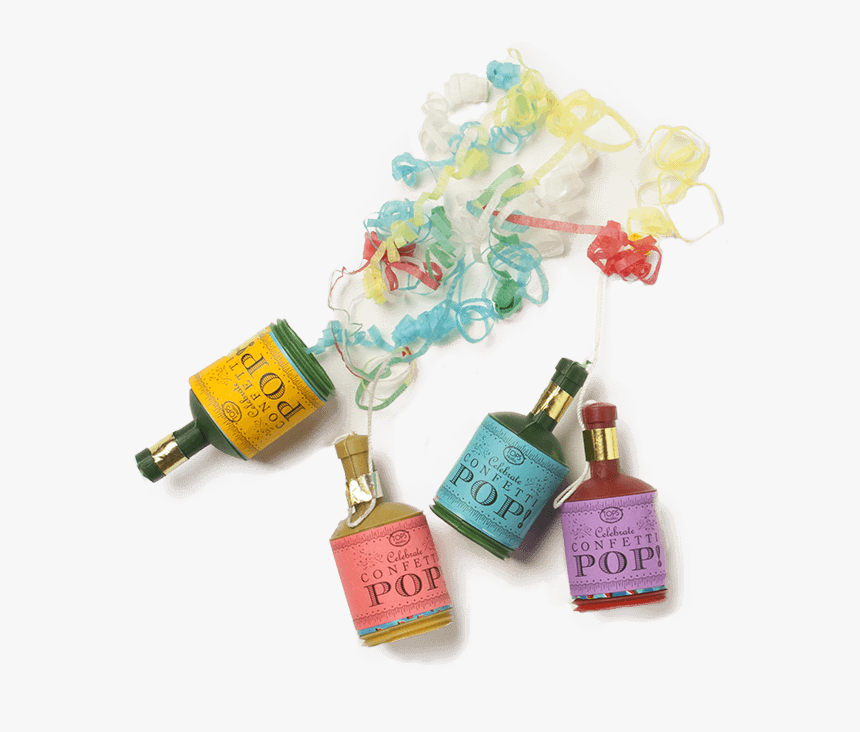 Confetti Pop Gift Set - Confetti Pop Mini Bottles, HD Png Download ...