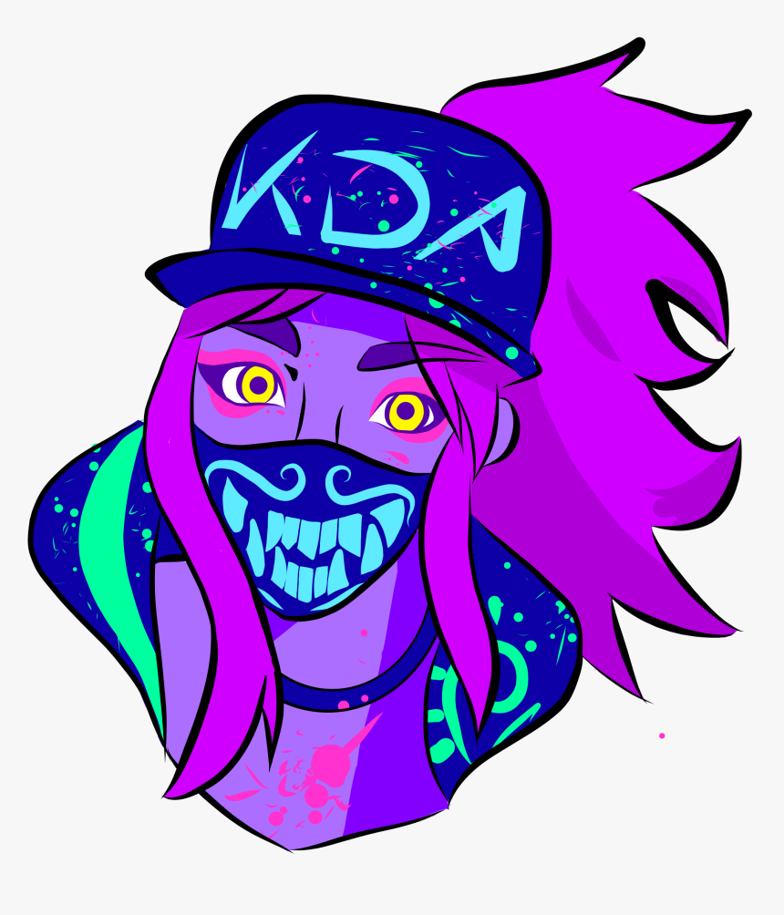 Kda Transparent Kda Akali, HD Png Download , Transparent Png Image ...