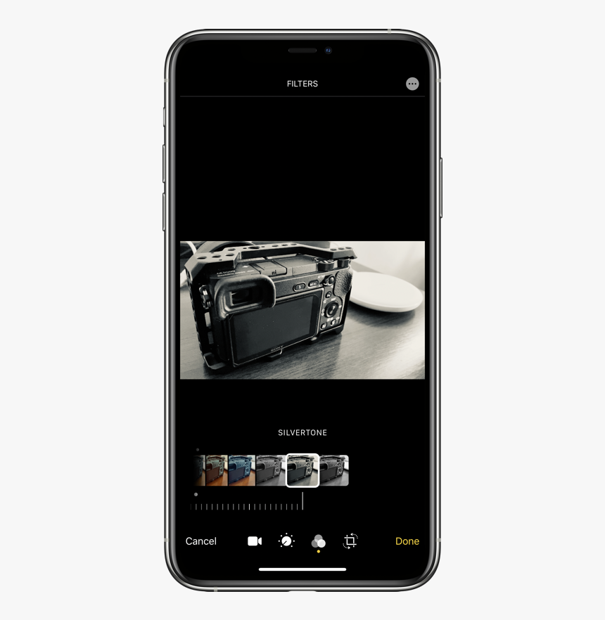 Choose Your Filters From This Screen - Digital Camera, HD Png Download ...
