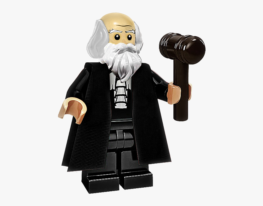 Lego Series 9 Judge, HD Png Download , Transparent Png Image - PNGitem