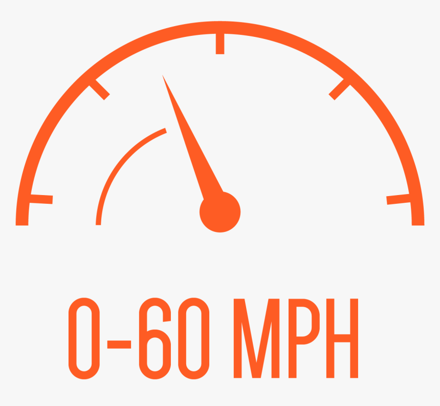 Speedo Icon Orange - Speedo 0 60 Png, Transparent Png , Transparent Png ...