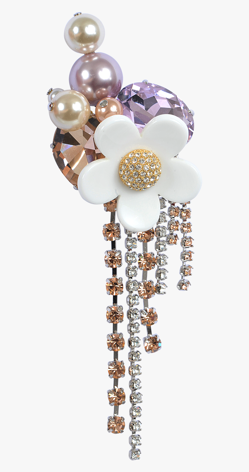 Transparent Strand Of Pearls Clipart - Artificial Flower, HD Png ...