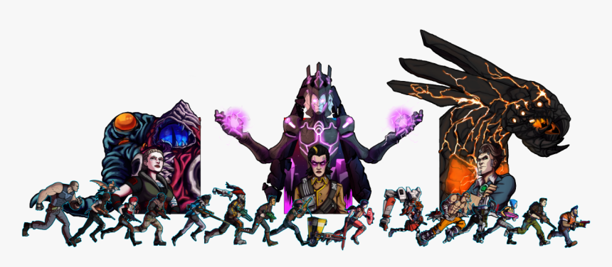 The Pre-sequel,borderlands 2,kiseksart,commandant Steele,bl ...