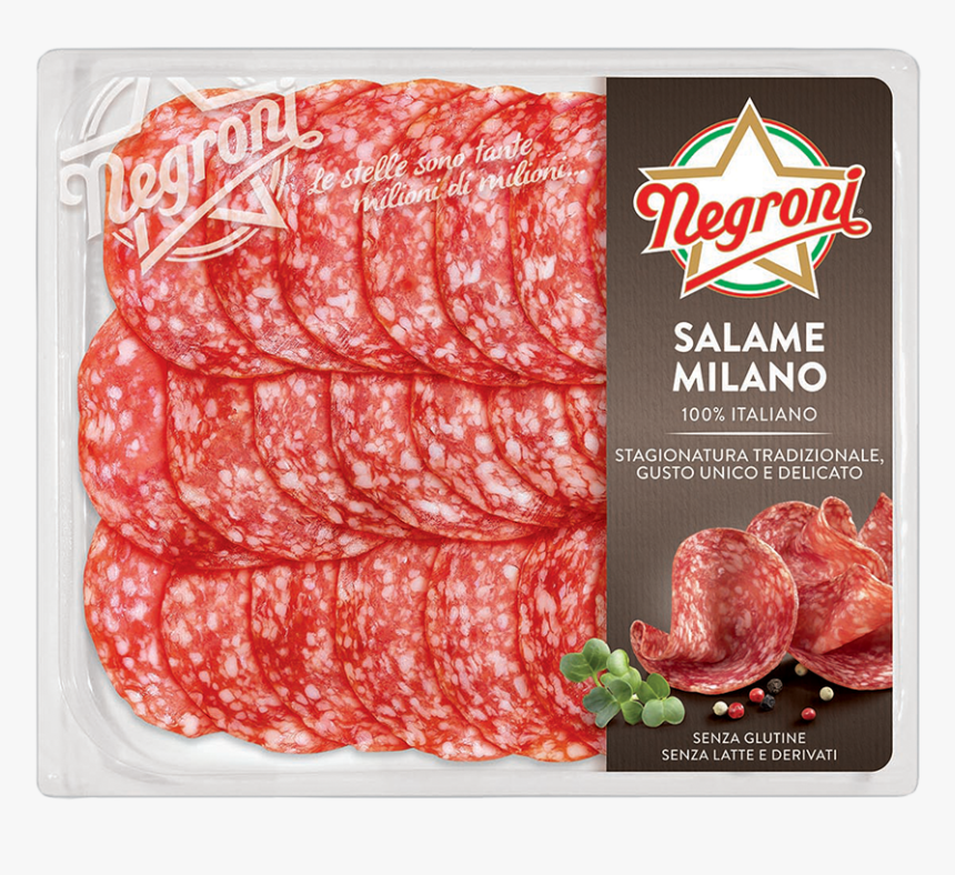 Salame Milano - Negroni Salami, HD Png Download , Transparent Png Image ...