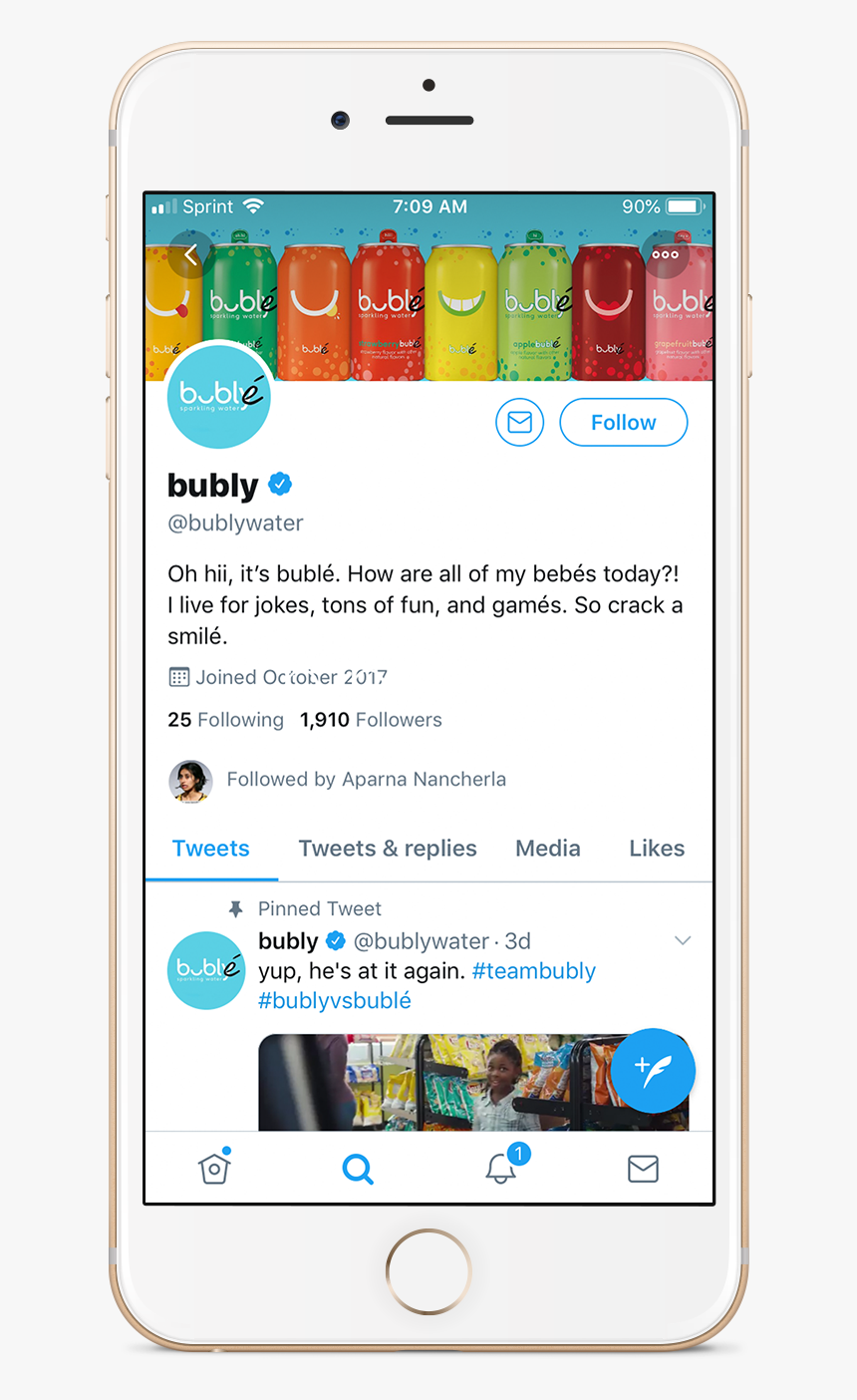 Twitter - Iphone, HD Png Download , Transparent Png Image - PNGitem