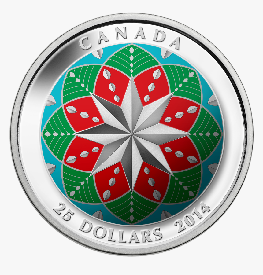 Transparent Silver Christmas Ornament Png - Christmas Coin Canada, Png ...
