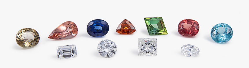 Diamond & Colored Stones - Png Colorful Stone Transparent, Png Download ...