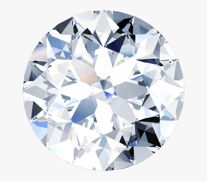 Diamond Round Brilliant - Round Cut Diamond Png, Transparent Png ...