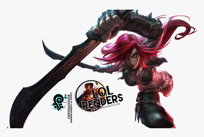 Katarina Render 2 - League Of Legends Katarina, HD Png Download ...