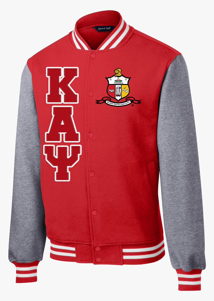 Kappa Alpha Psi Varsity Fleece Jacket Letters Greek - Sorority Jacket ...