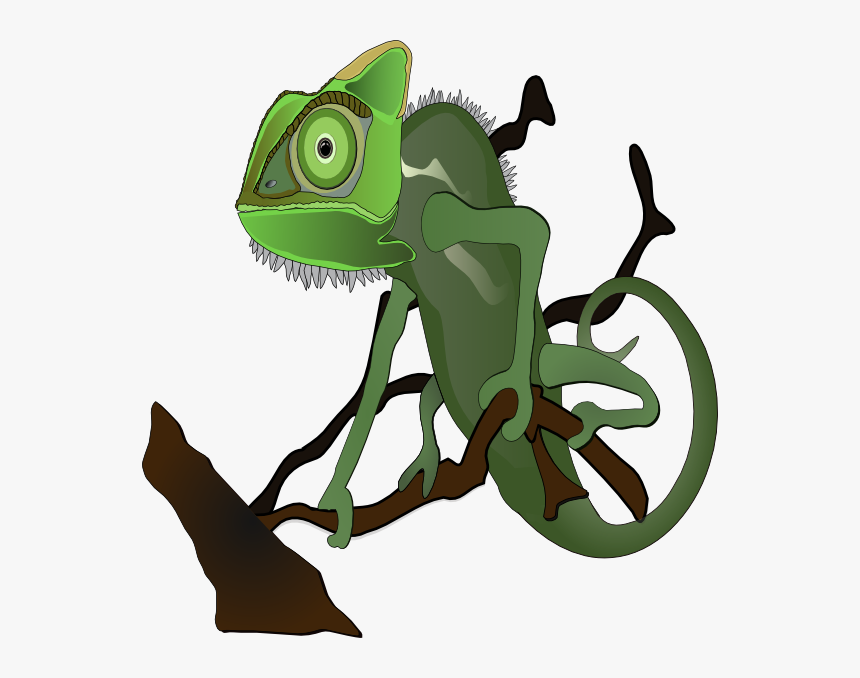 Lizard Clipart Lizard Tongue - Chameleon Clip Art, HD Png Download ...