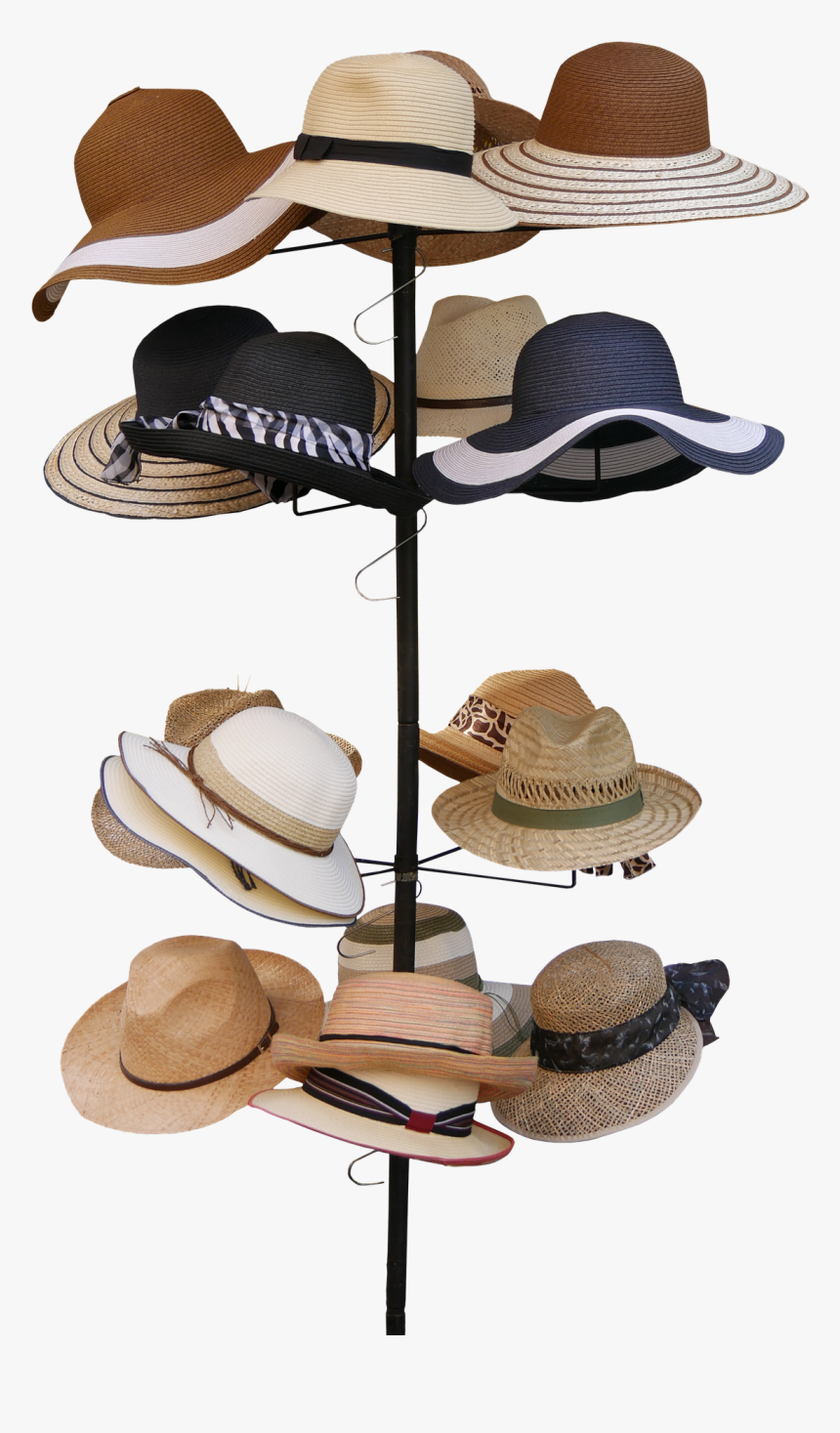 Hats Collection Presentation - Cap Stand Png, Transparent Png ...