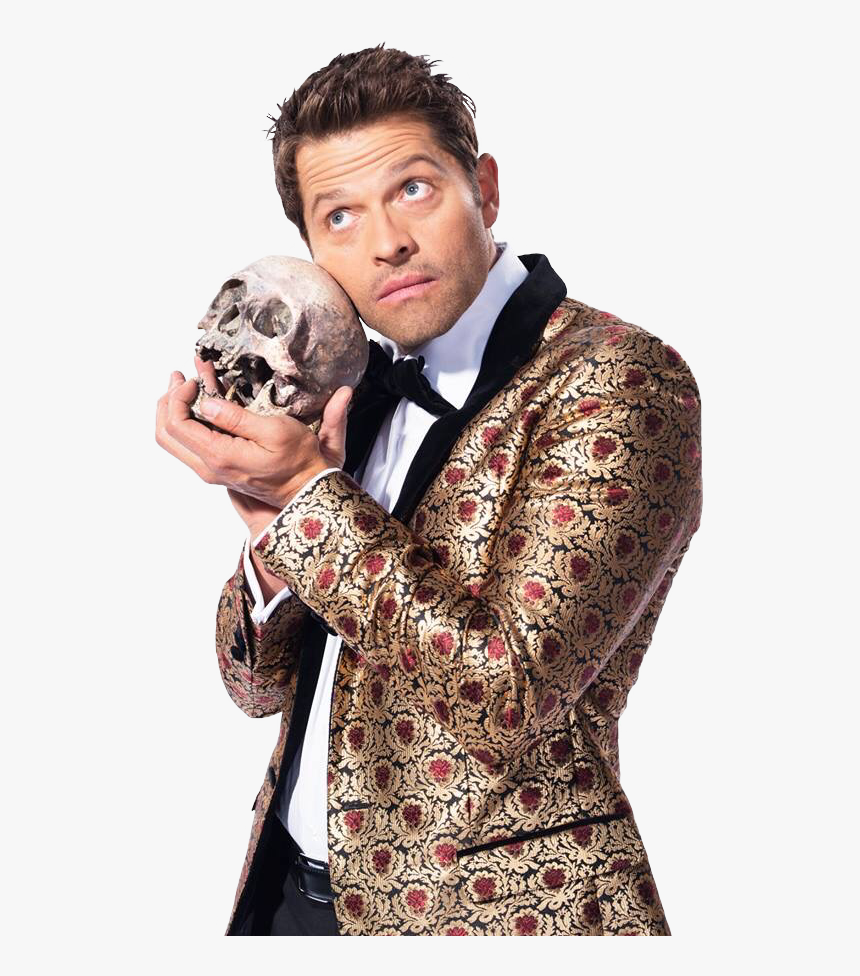Supernatural Misha Collins Ew Halloween Sticker, HD Png Download ...