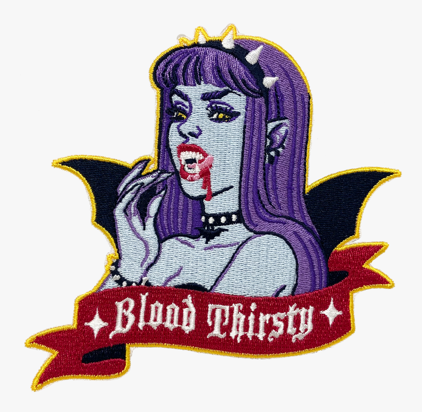 Blood Thirsty Patch - Illustration, HD Png Download , Transparent Png ...