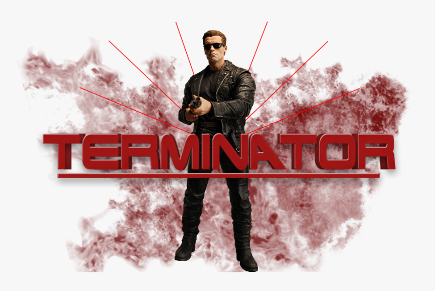 Transparent The Terminator Png - Terminator Judgement Day Transparent ...