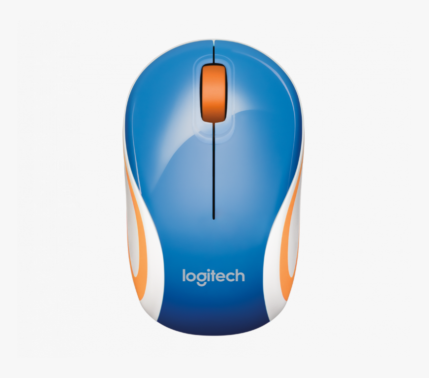 Logitech Wireless Mini Mouse M187 Blue, HD Png Download , Transparent ...