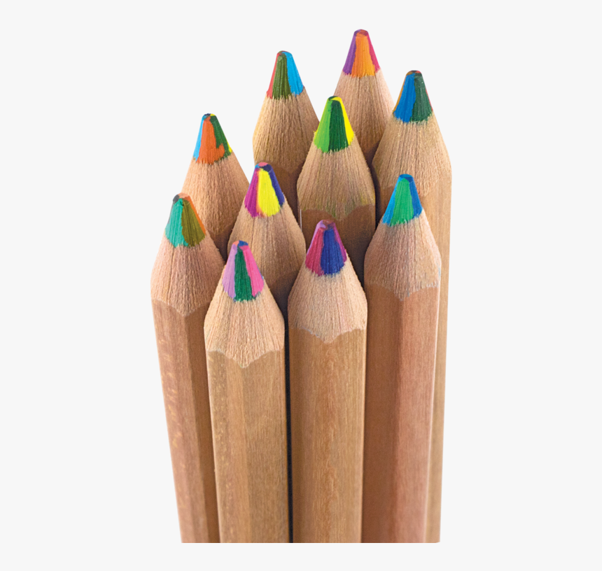 Multi Colored Pencil, HD Png Download , Transparent Png Image - PNGitem