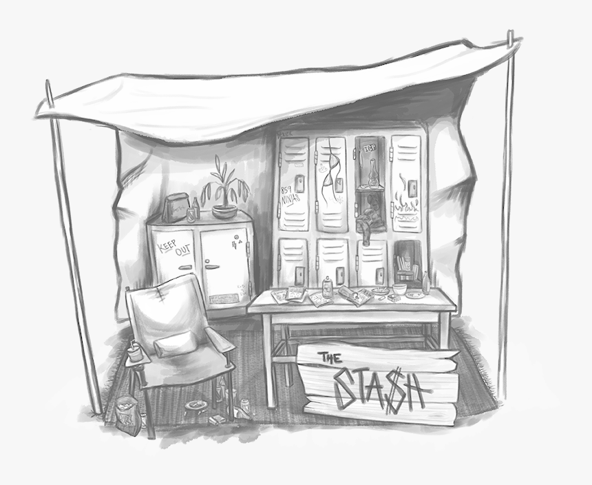 Stash - Sketch, HD Png Download , Transparent Png Image - PNGitem
