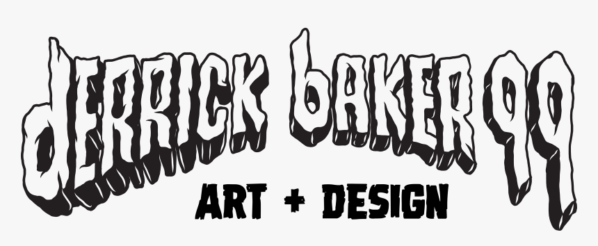 Derrick Baker - Calligraphy, HD Png Download , Transparent Png Image ...