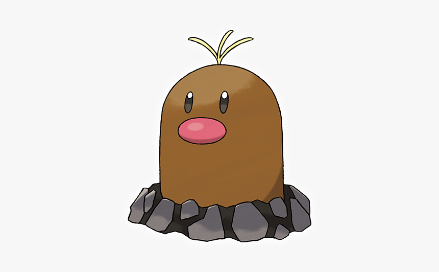 Pokemon Diglett, HD Png Download , Transparent Png Image - PNGitem