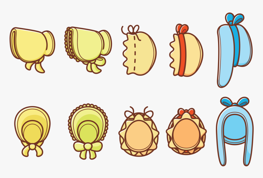 Transparent Pilgrim Bonnet Clipart - Baby Bonnet Graphic, HD Png ...