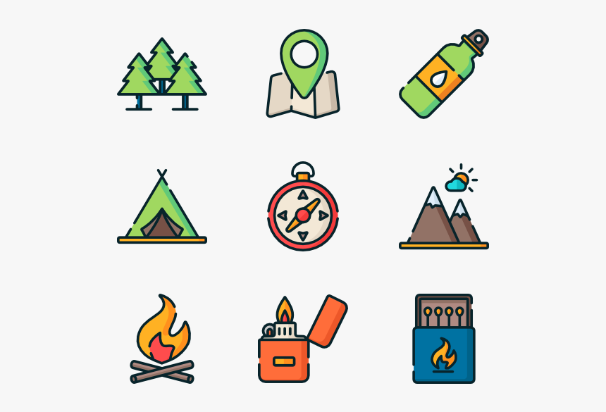 Outdoors Clipart Outdoor Recreation - Outdoor Activity Outdoor Icon, HD ...