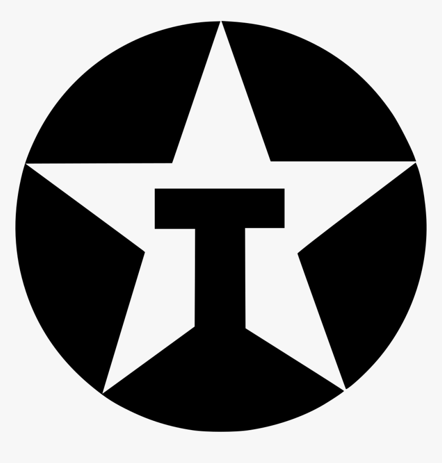 Texaco Brand Logo Identity Logotype Star Round - Texaco Logo Png ...