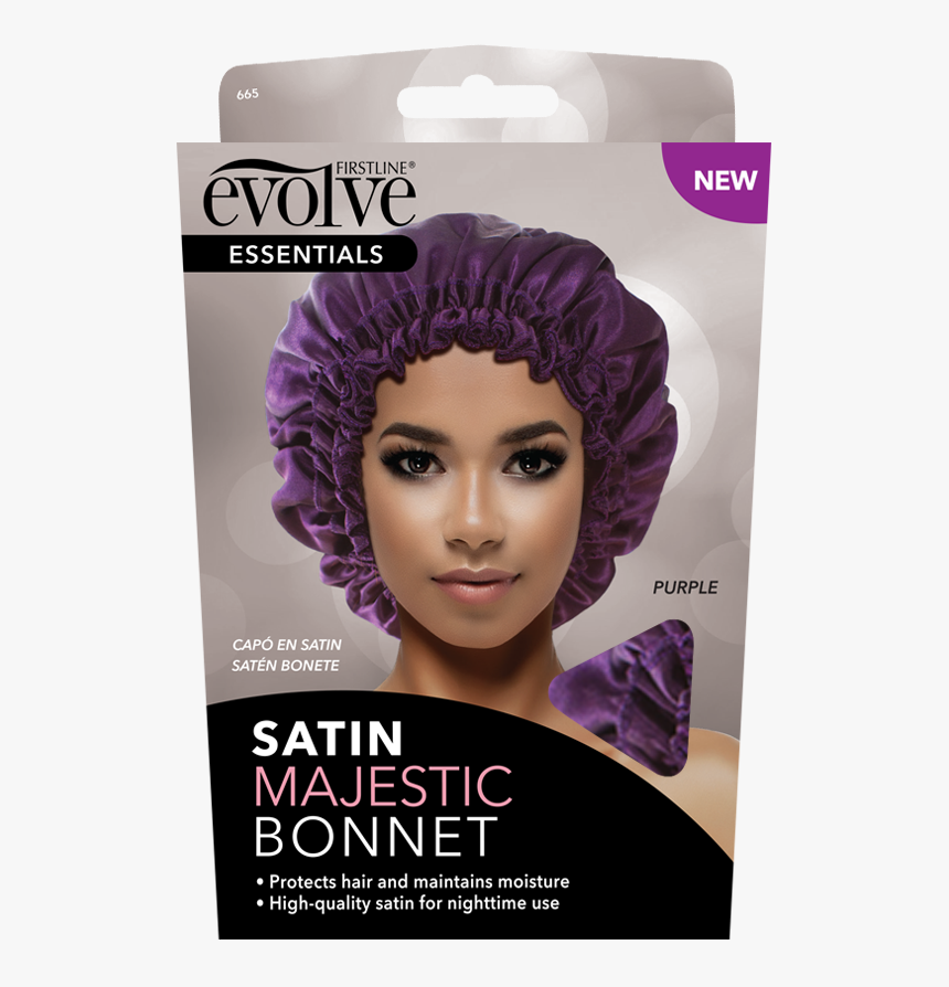 Evolve Satin Majestic Bonnet- - Evolve Bonnet, HD Png Download ...